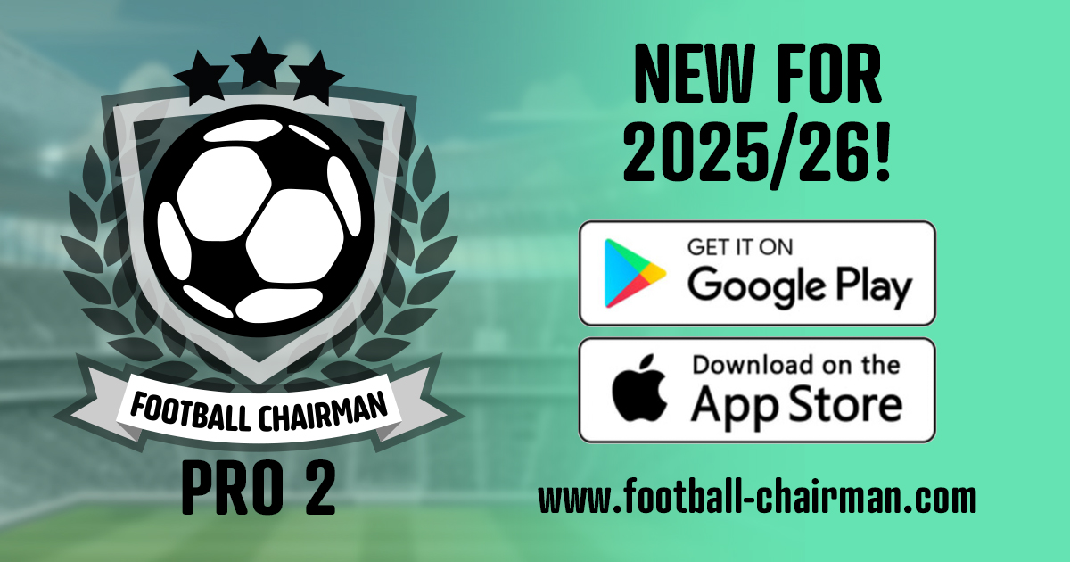 Football Chairman - Top Rated Smartphone/Tablet Soccer Strategy App